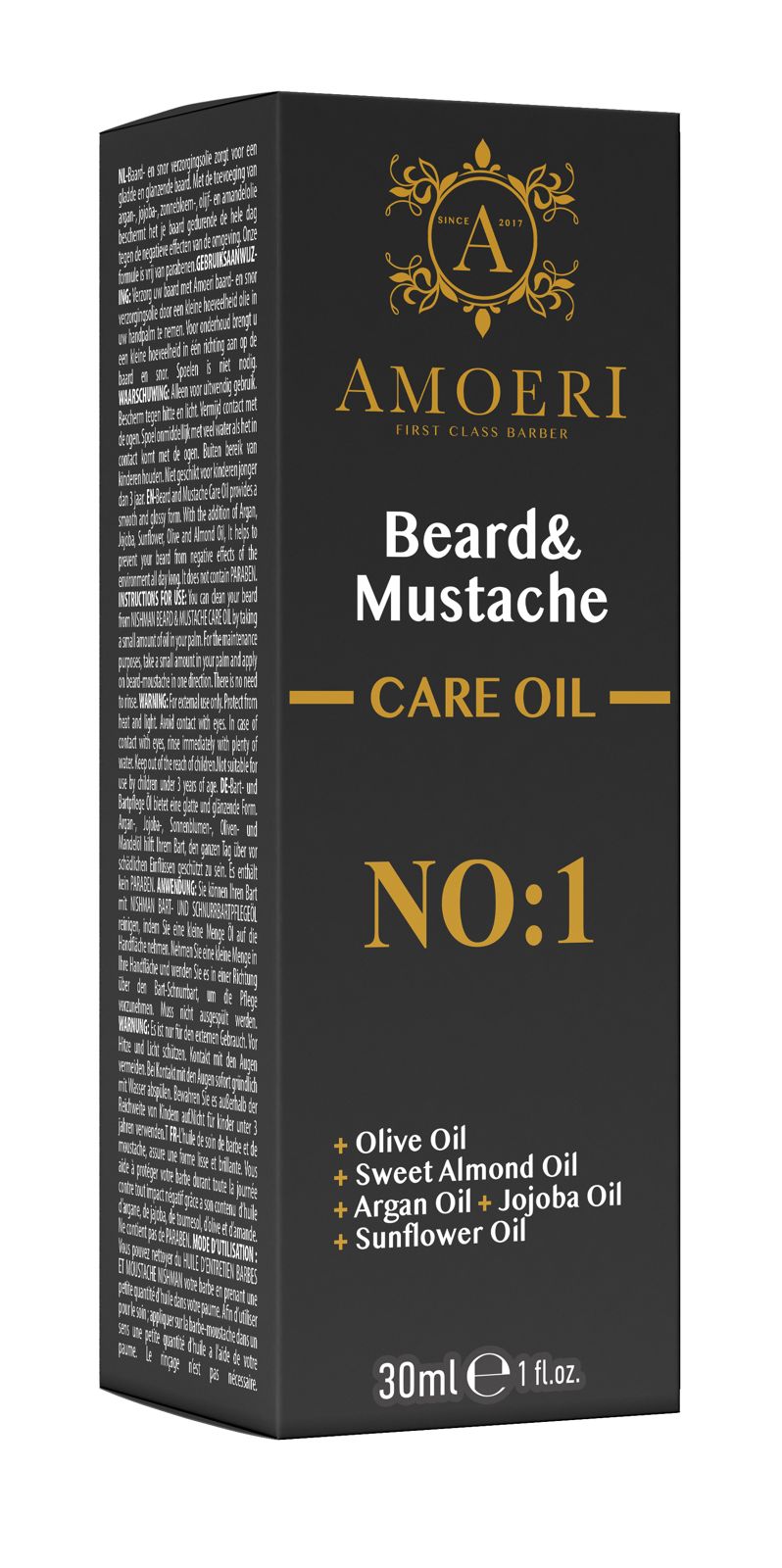 AMOERI BEARD & MUSTACHE OIL | 30 ML – Amoeriproducts
